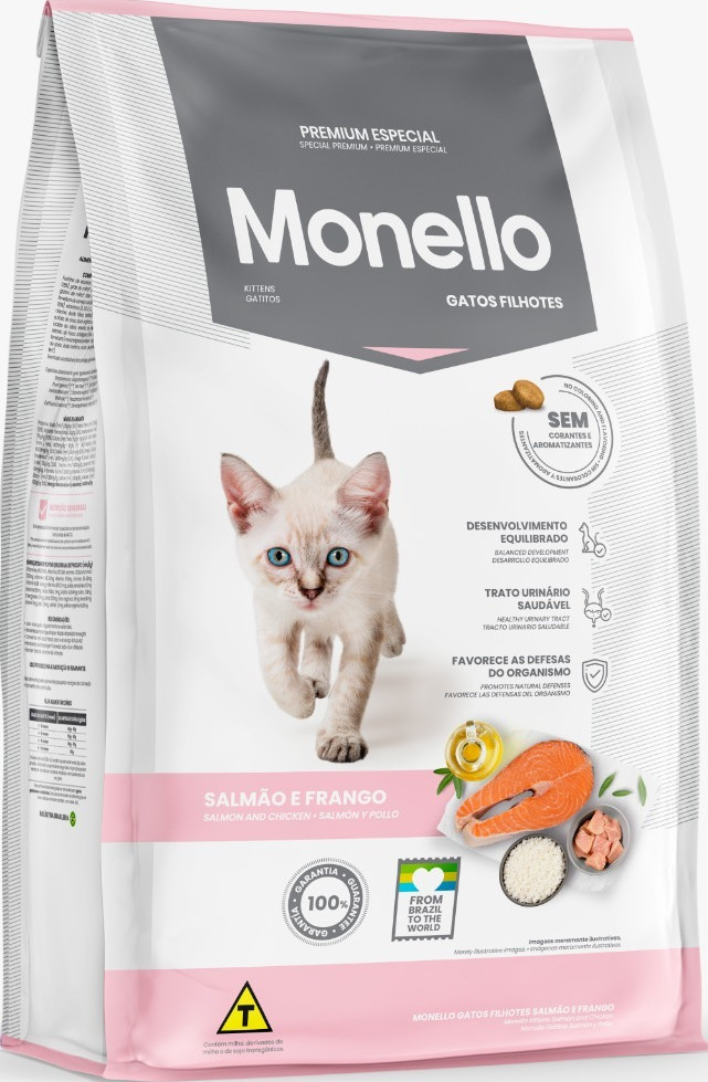 Monello Kitten Salmon and Chicken 1kg