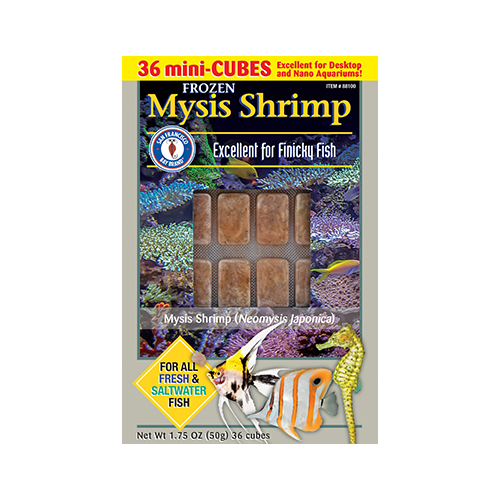 San Fransisco Bay Brand Mysis Shrimp Frozen Cube 50g