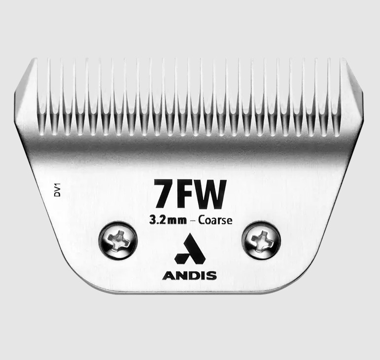 Andis 7FW Coarse CeramicEdge Wide Blade - Durable, Smooth Finish for ...